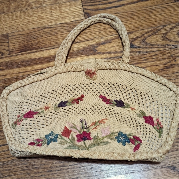 jippi jappa | Bags | Vintage Jippi Jappa Straw Purse | Poshmark